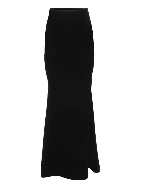Carolina Herrera Chalet Trumpet Floor-length Skirt - Black