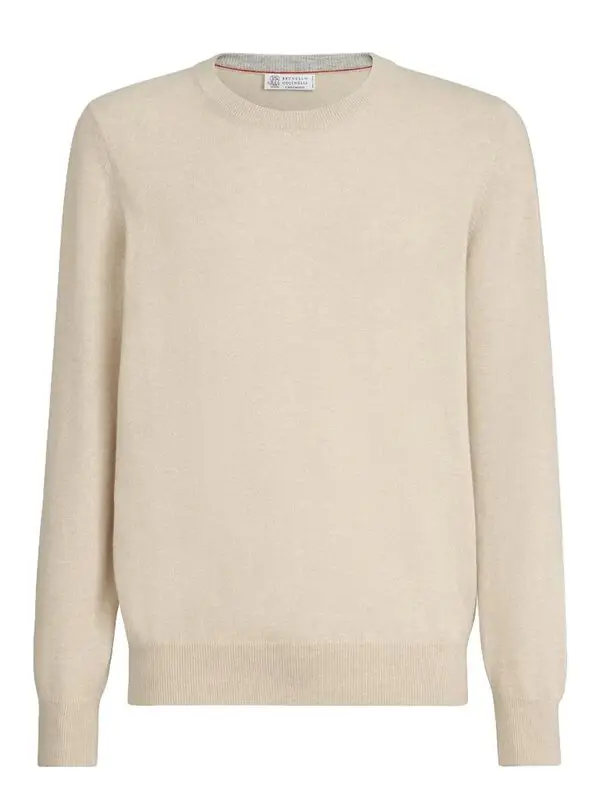 Brunello Cucinelli Cashmere Sweater - Sand