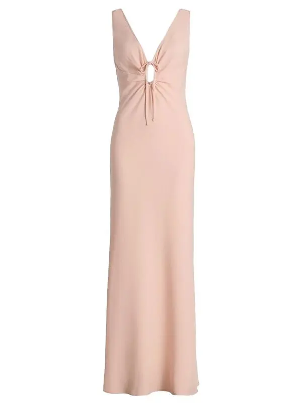 Black Halo Reese Cut-out Bias-cut Maxi Dress - Mango