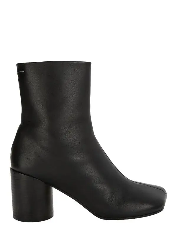 MAISON MARGIELA Anatomic 70mm Leather Ankle Boots - Black
