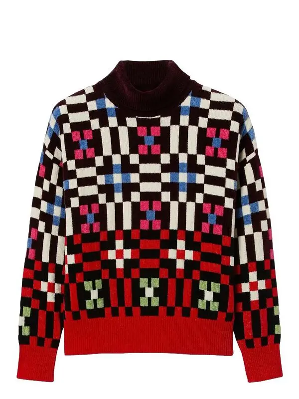La DoubleJ Byte Turtleneck - Multicolor