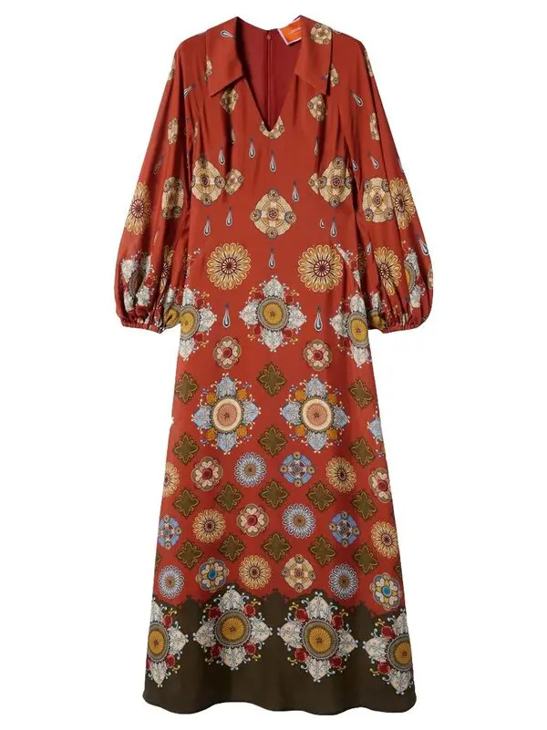 La DoubleJ Diva Dress - Nucleus Rust