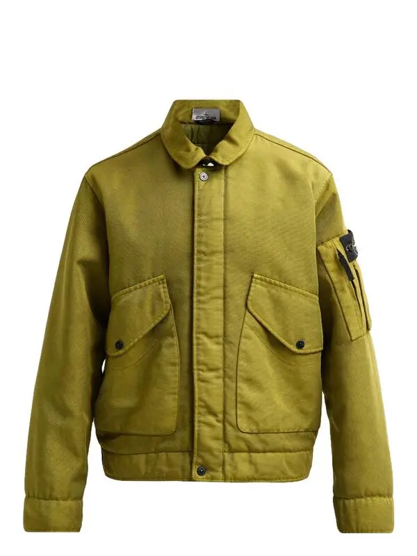 Stone Island Capospalla Nylon Jacket - Cactus