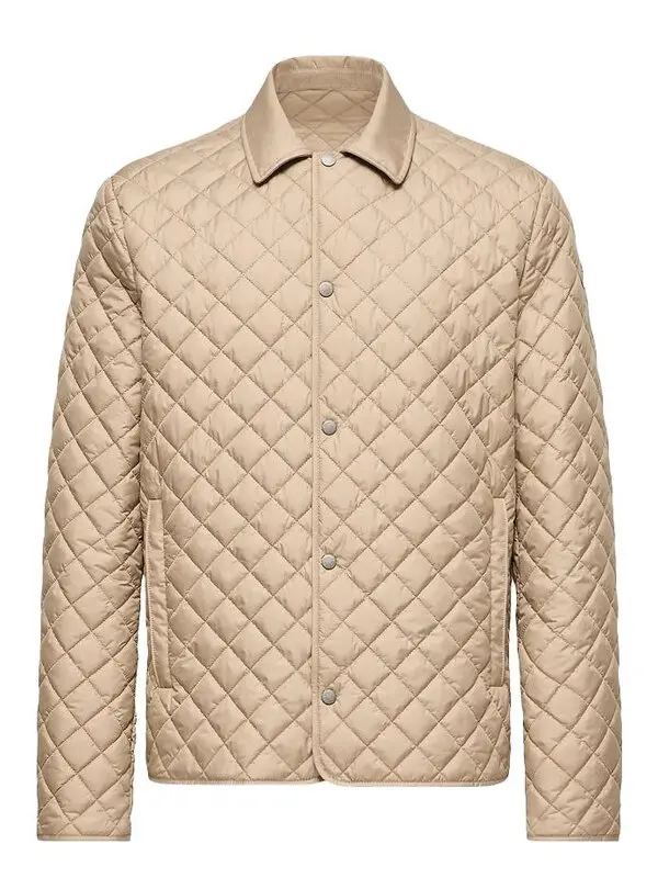 Moncler Avrelie Down-filled Shacket - Beige