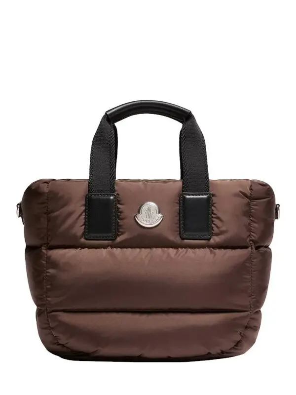 Moncler Caradoc Top Handle Bag - Brown