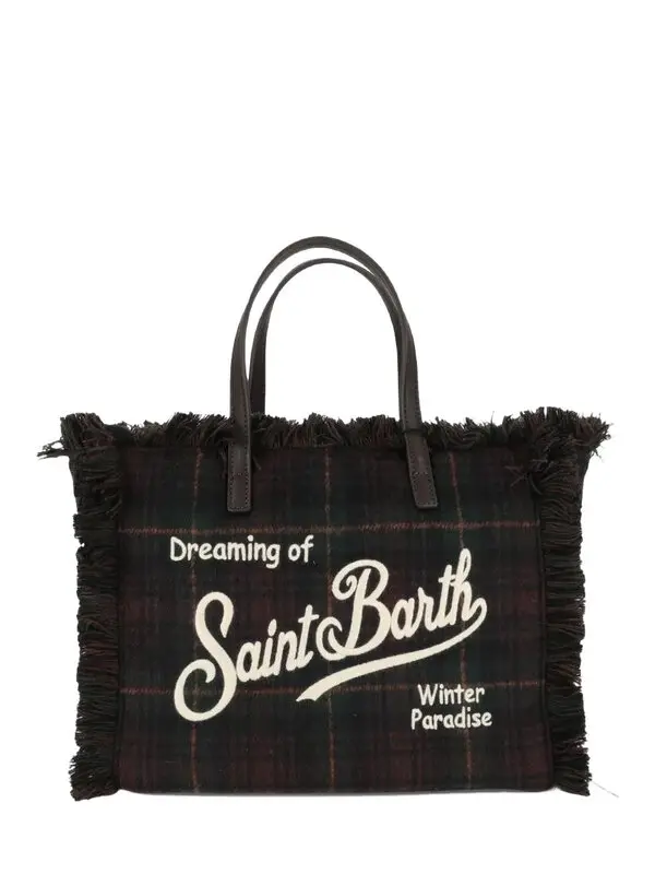 MC2 SAINT BARTH Handbag Wool "colette - Brown
