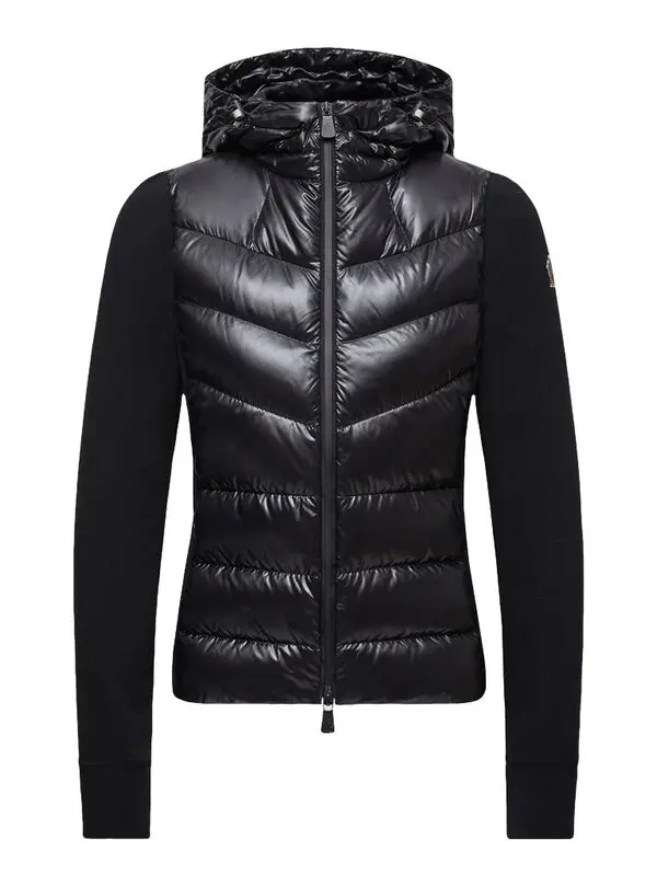 Moncler Down-filled Hoodie - Black