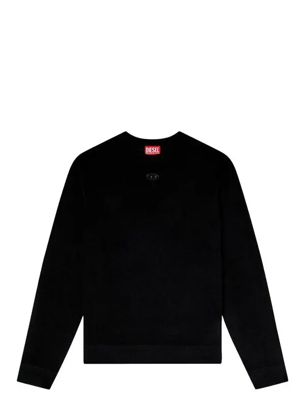 DIESEL® Valiam Wool Sweater - Black