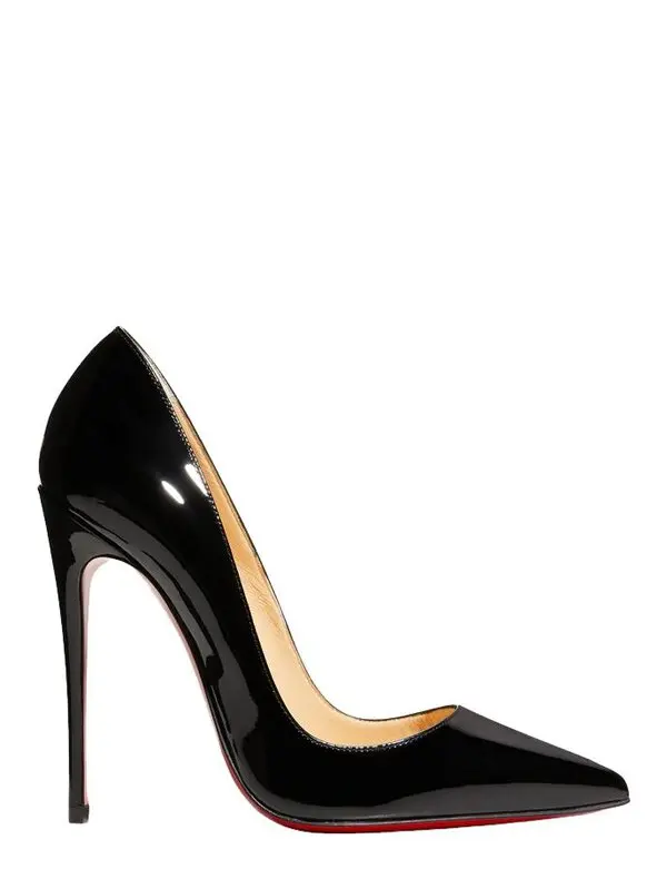 CHRISTIAN LOUBOUTIN So Kate 120mm Patent Leather Pumps - Black