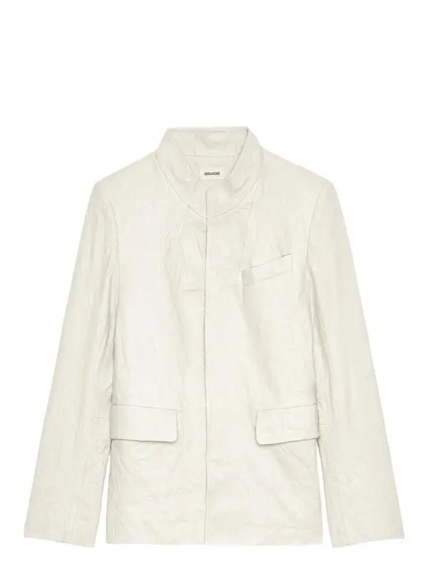 Zadig&Voltaire Veryn Leather Blazer - Judo