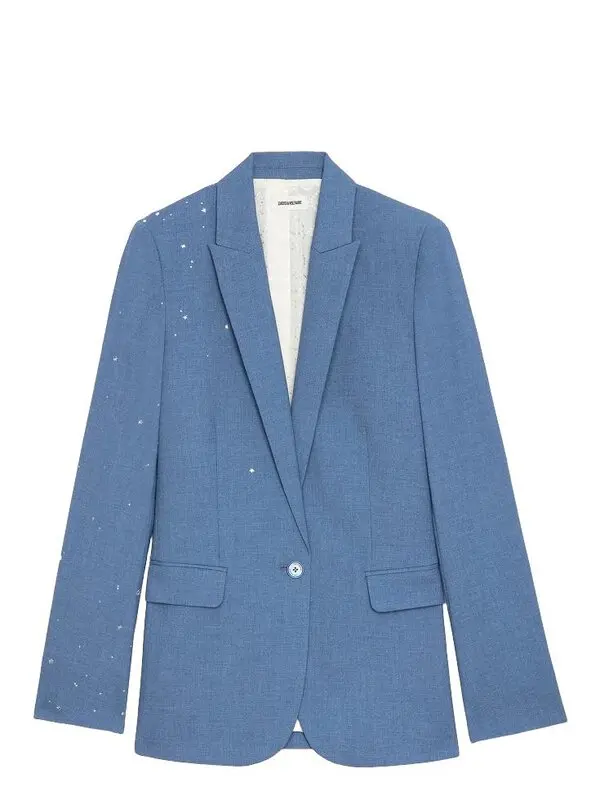 Zadig&Voltaire Valse Stars Blazer - Surf