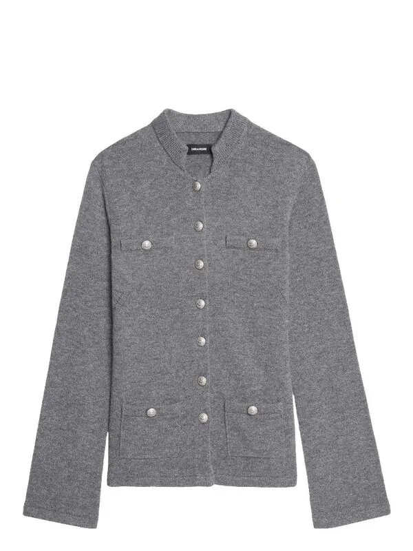 Zadig&Voltaire Lucy Wool & Cashmere Sweater - Anthracite