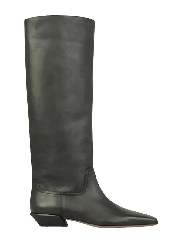 Paris Texas Bettina 25mm Leather Boots - Black