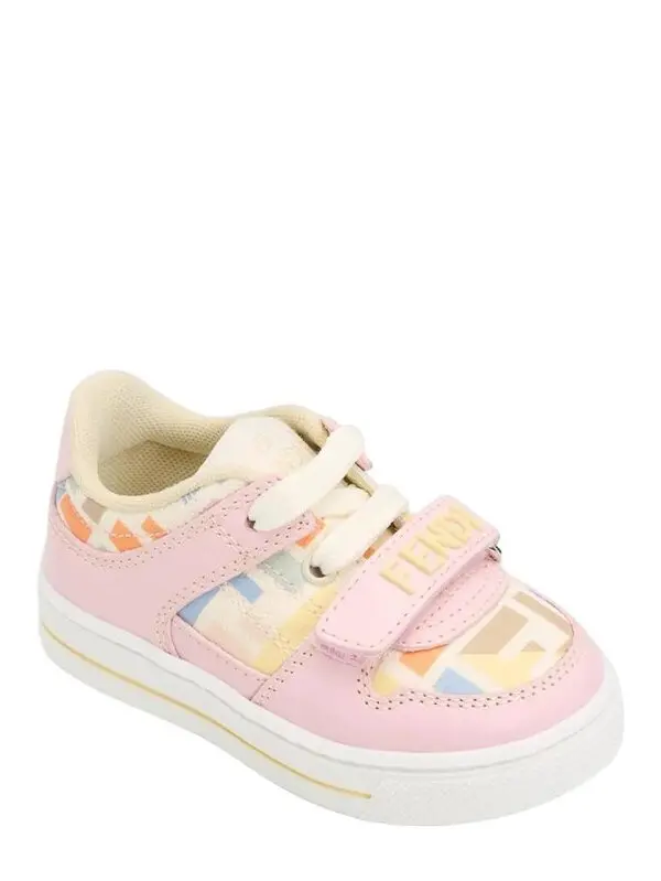 Fendi Baby's Ff Leather Sneakers - Rosa