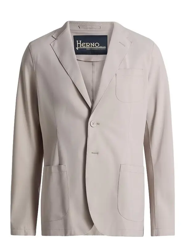 Herno Lightweight Stretch-nylon Blazer - Beige