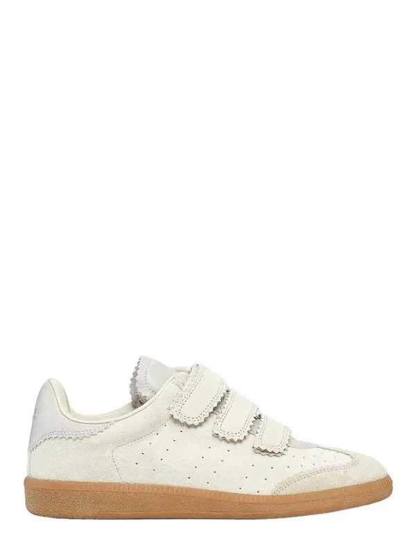 Isabel Marant Étoile Beth Suede Low-top Sneakers - Ecru