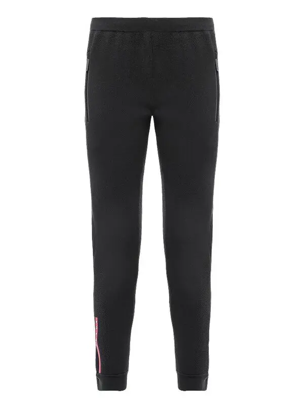 Prada Techno Piqué Pants - Black