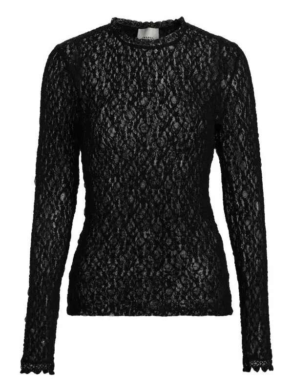 Isabel Marant Étoile Brany Open-knit Sweater - Black