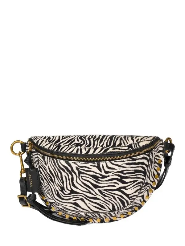 Isabel Marant Étoile Skano -print Calf-hair Belt Bag - Zebra