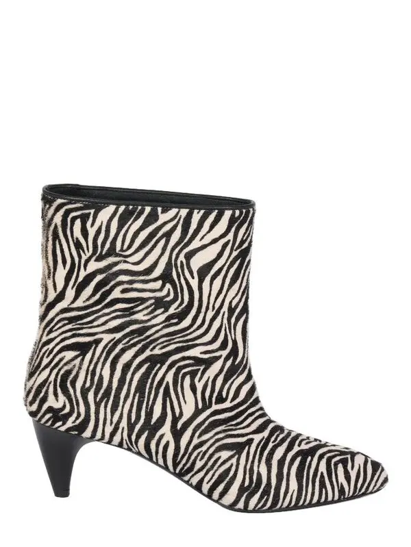 Isabel Marant Étoile Jiry 55mm -print Leather Boots - Zebra