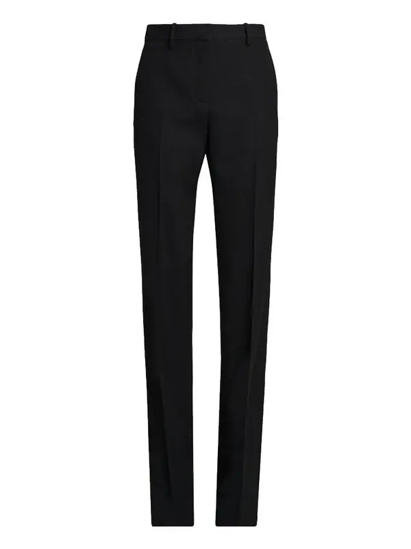 TOM FORD Wool Straight-leg Pants - Black