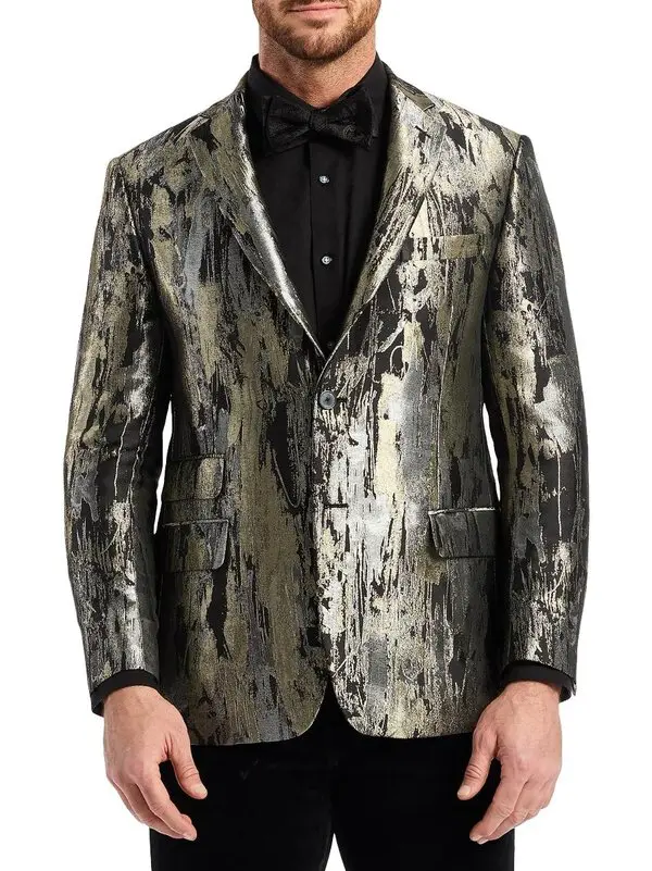 Robert Graham Teagan Metallic Woven Sport Coat - Multi