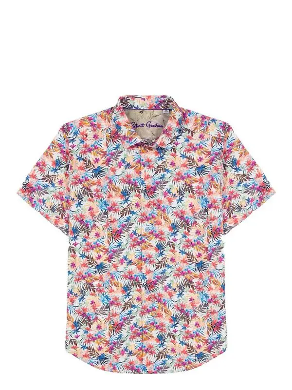 Robert Graham Escape Printed Button-front Shirt - Multi
