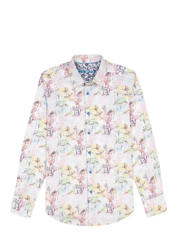 Robert Graham Payson Woven Shirt - Multi