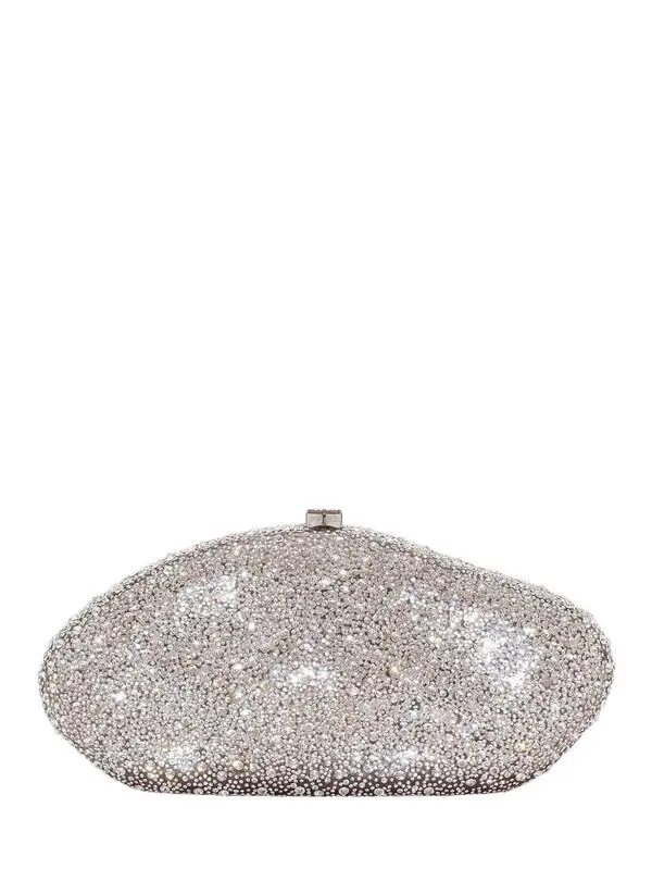 Cult Gaia The Caldera Embellished Clutch - Clear