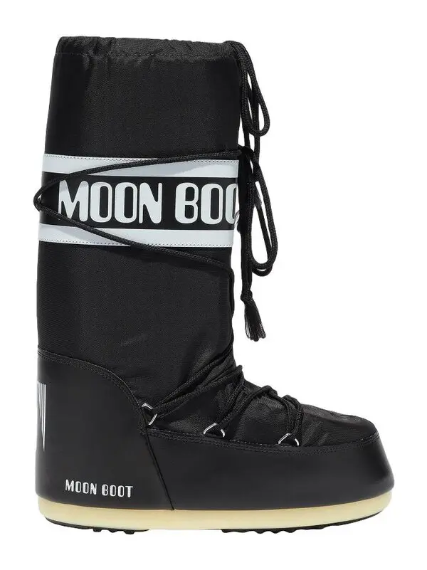 Moon Boot Icon Nylon Boots - Black