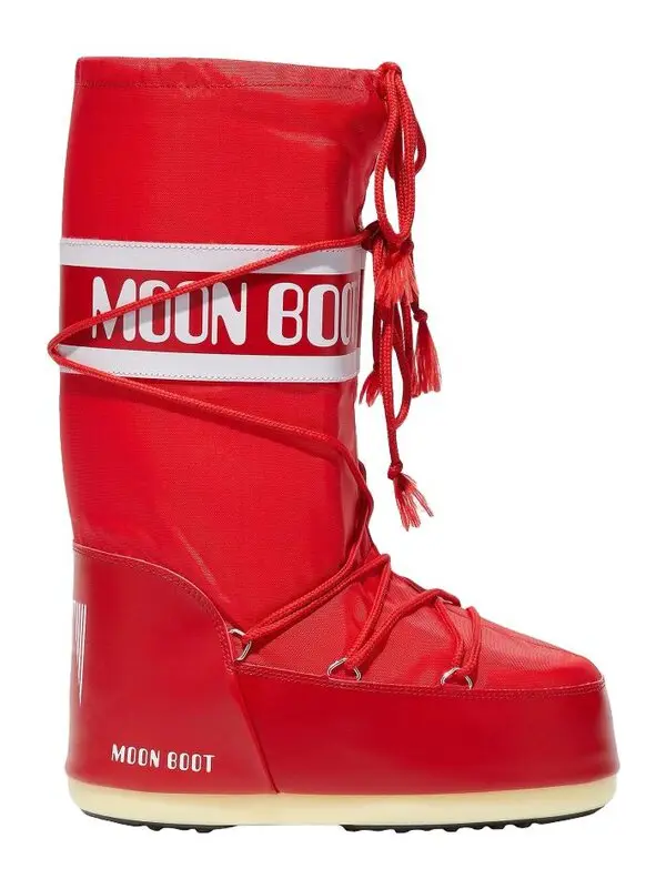 Moon Boot Icon Nylon Boots - Red