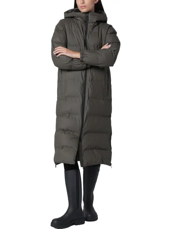 Tretorn Beluga Jade Raincoat In Recycled Polyester - Grey