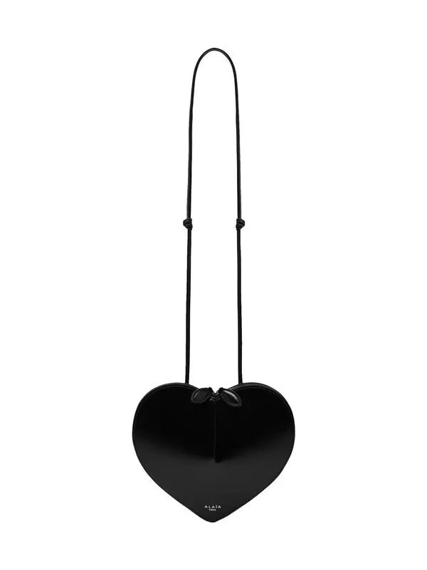 Alaïa Le Coeur Bag In Leather - Black