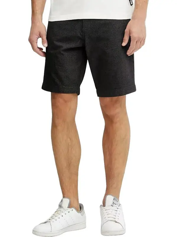 PICTURE ORGANIC CLOTHING Logo-patch Chino Shorts - Black