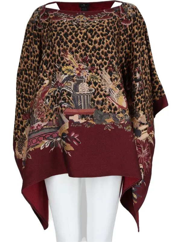 Etro Patterned Trench Coat - Multicolour