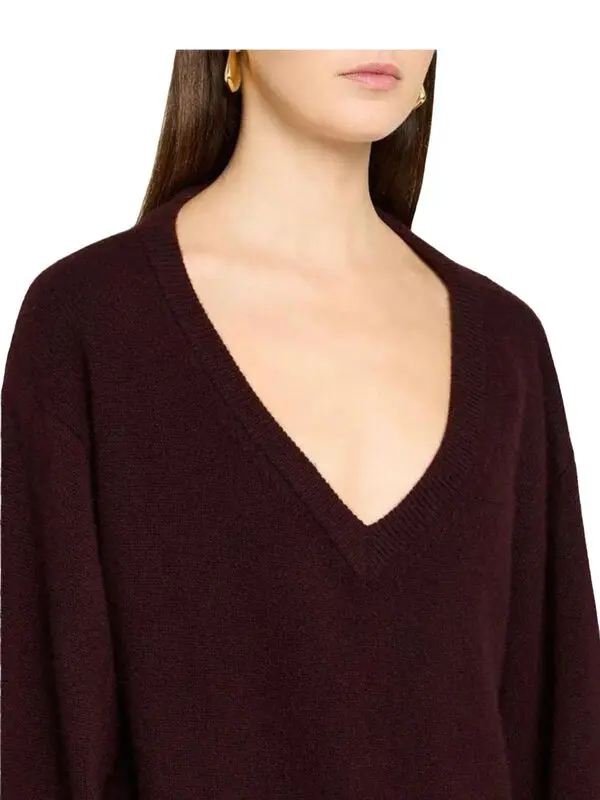 FRAME Cashmere Relaxed-fit Sweater - Currant