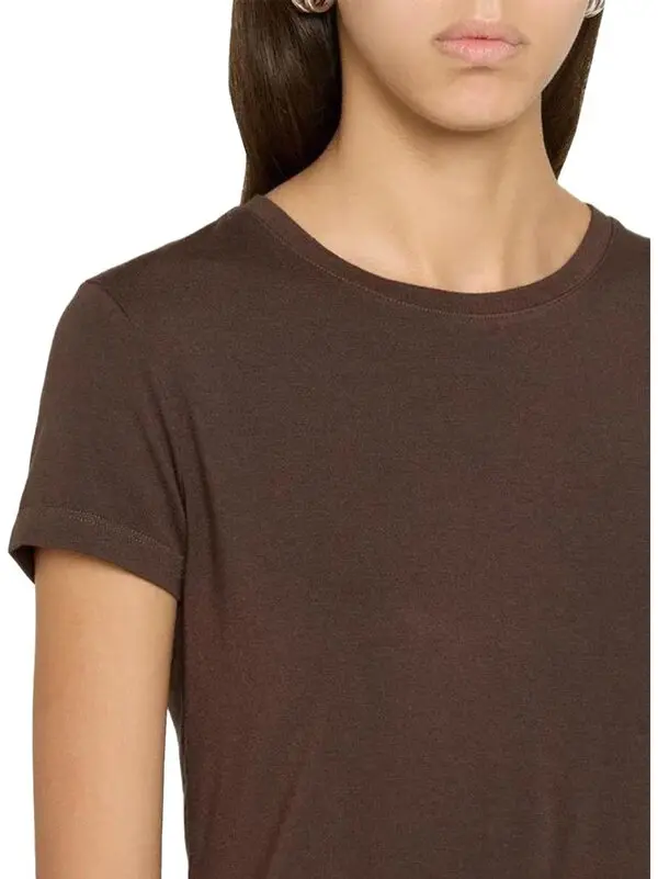 L & APOS;AGENCE Ressi Crewneck T-shirt - Dark Java