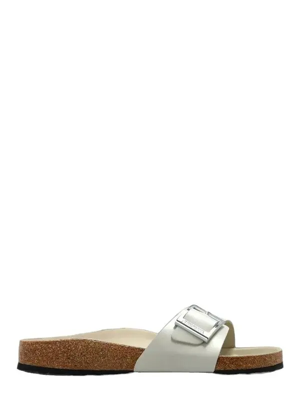BIRKENSTOCK Madrid Droplet Buckle Sandals - Neutrals