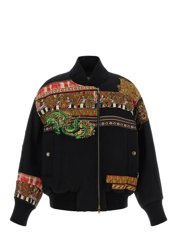 Dries Van Noten Valdi' Bomber Jacket - Multi