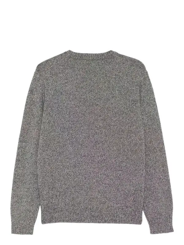 CENERE GB Marl-knit Crew-neck Sweater - Grey