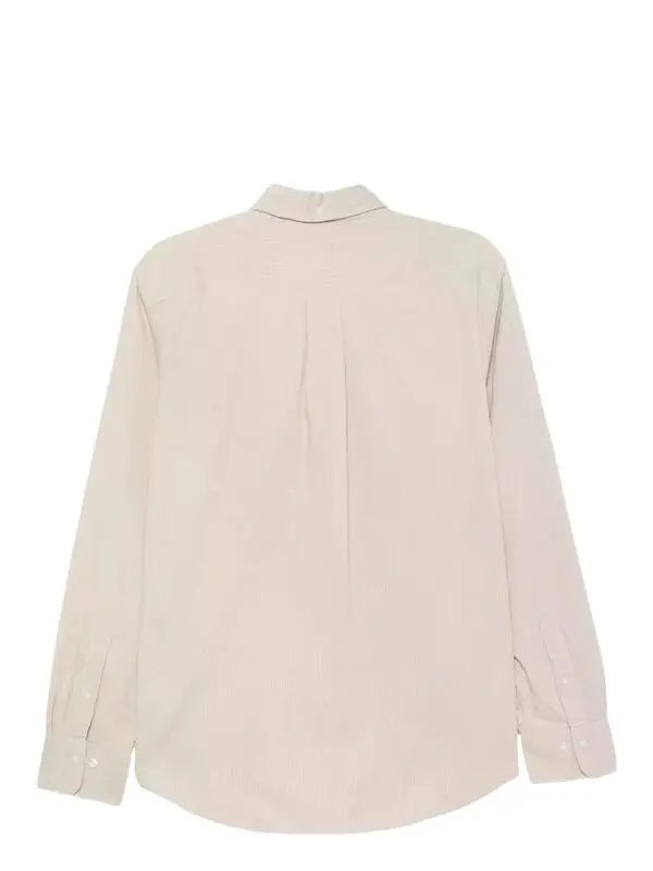 Gant Button-down Corduroy Shirt - Neutrals