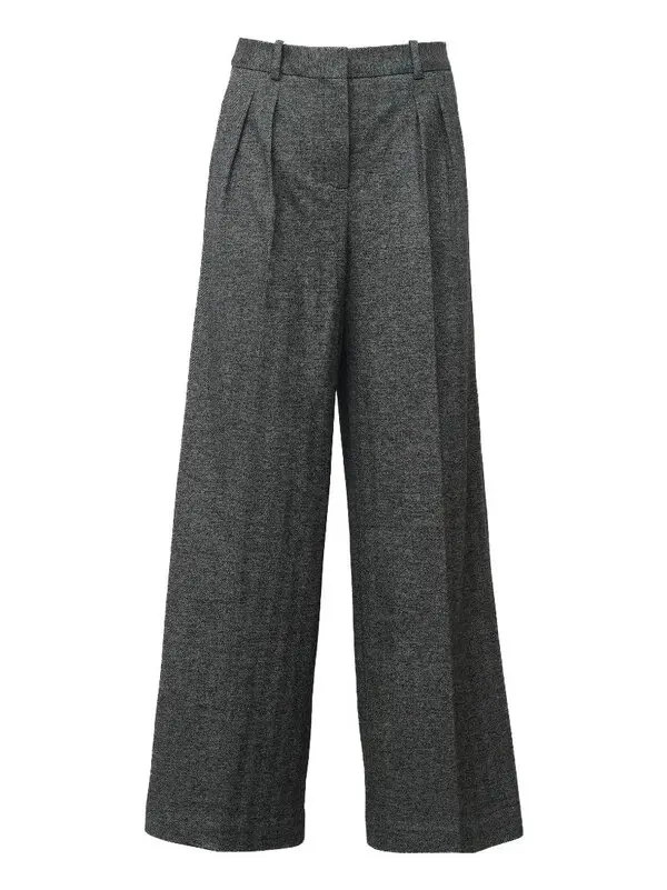 CIRCOLO 1901 Pleated-detail Trousers - Grey