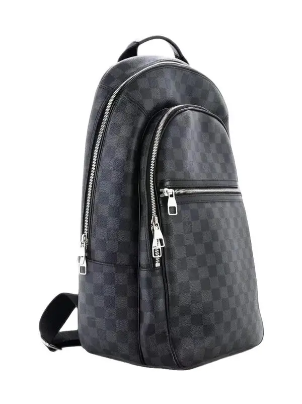 LOUIS VUITTON Michael Nm Damier Graphite Backpack - Black