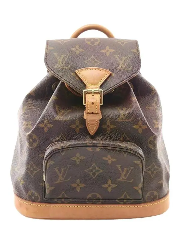 LOUIS VUITTON 1997 Monogram Mini Montsouris Backpack - Brown