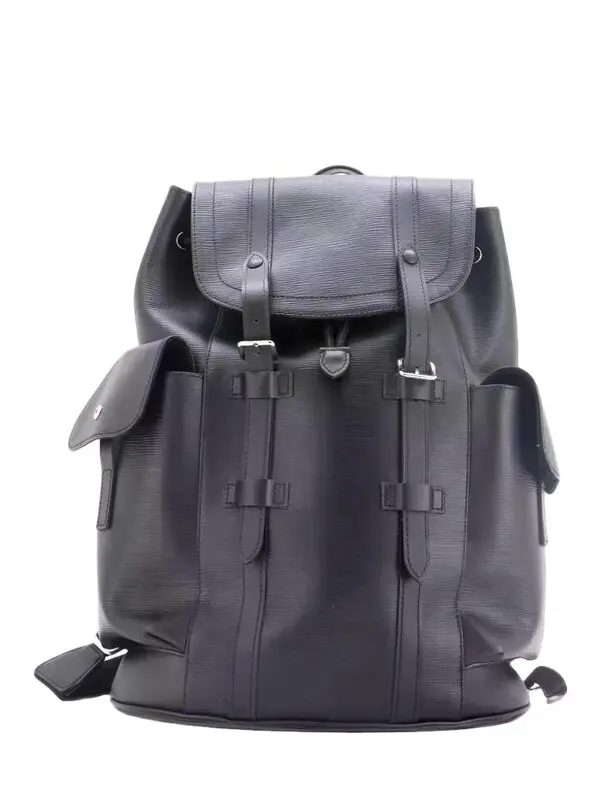 LOUIS VUITTON Christopher Epi Leather Pm Backpack - Black