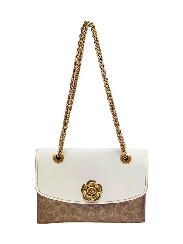 COACH Parker Chain-strap Shoulder Bag - Neutrals