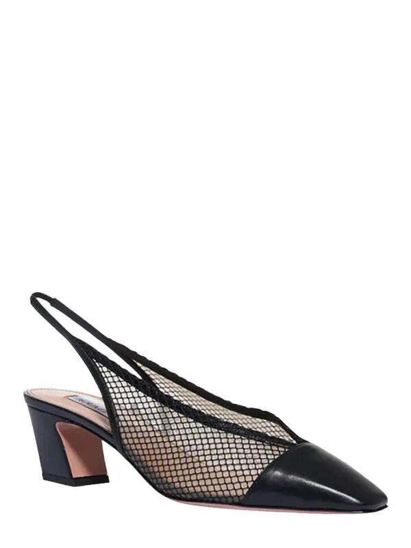AQUAZZURA Margot Slingback Pumps - Black