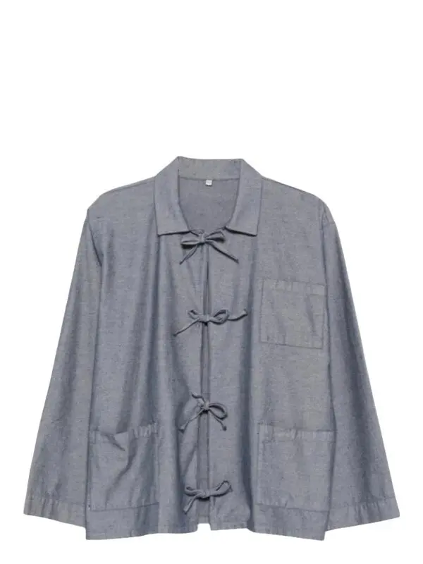 BASERANGE Long-sleeved Top - Gray