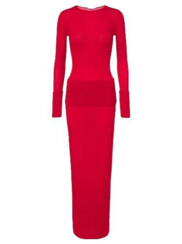 Alaïa Wool Maxi Dress - No