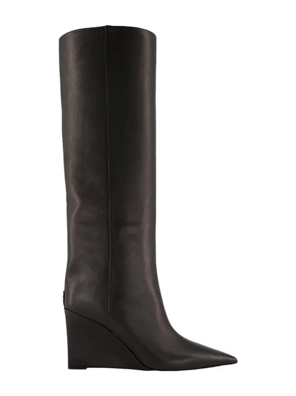 JIMMY CHOO Blake 85 Heeled Boots - Black